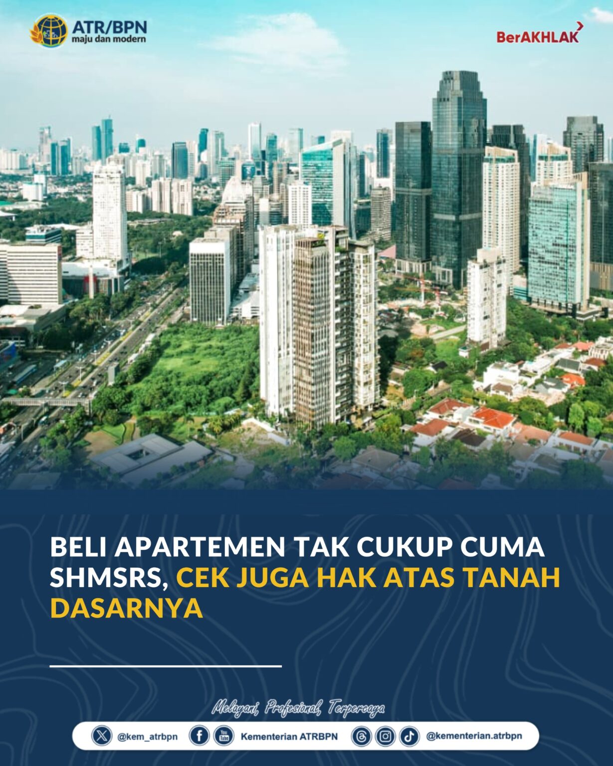 Beli Apartemen Tak Cukup Cuma SHMSRS, Cek Juga Hak atas Tanah Dasarnya ...